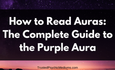 Purple Aura Guide - You Were Born to Accomplish Something Big