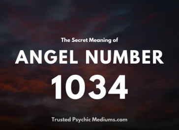 The secret and hidden meaning of Angel Number 1034 is shocking.