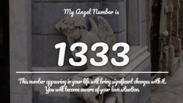 Angel Number 1333 And Its Meaning