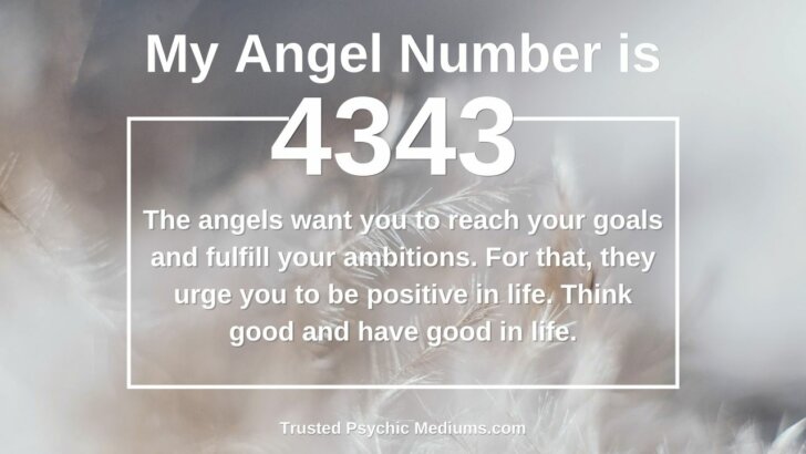 Angel Number 4343 is a true power number. Discover why...