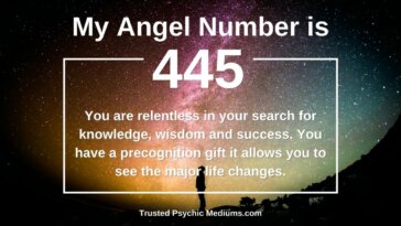 Angel Number 445 is true power; discover why...