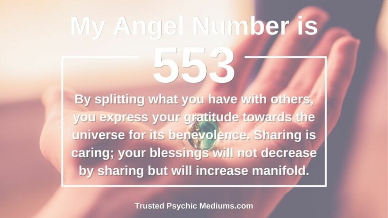 Angel Number 553 has hidden powers. Discover the truth...