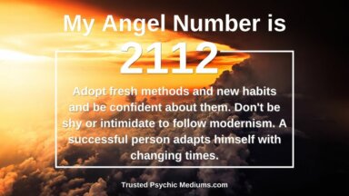 Angel Number 2112 comes to your life for all the good reasons