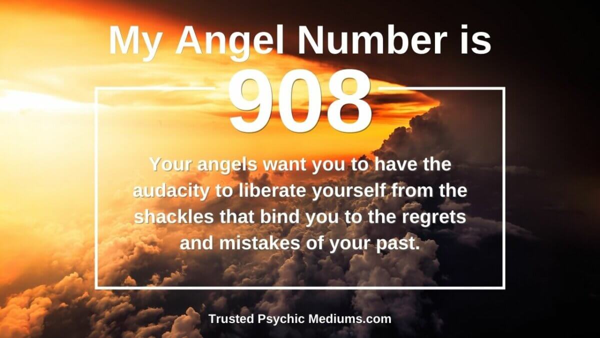 Angel Number 908 is a divine message from the angels. Learn why...